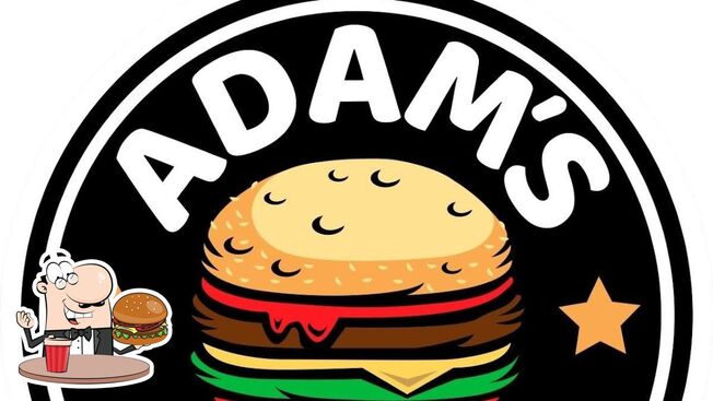 Menu at Adam's Burger restaurant, Santo Domingo Este