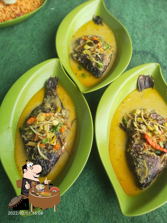 Menu at Resto Apung Seba restaurant, Indonesia