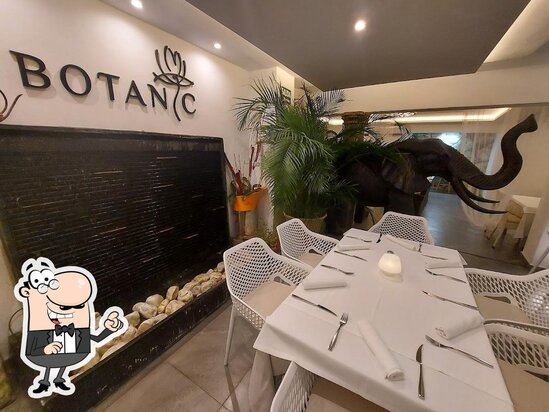 Menu at Botanic restaurant, Nerja