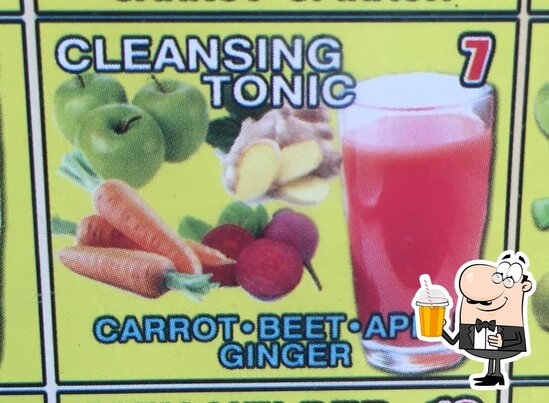 Menu at Hunts Point Juice Bar & Deli, New York City