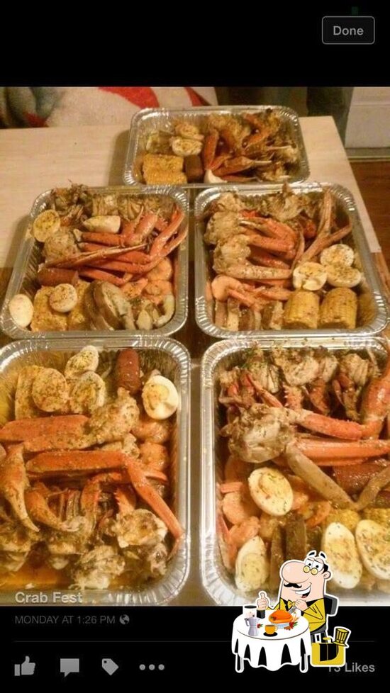 Menu at Backyard Krab King Seafood, Newberry, W Newberry Rd