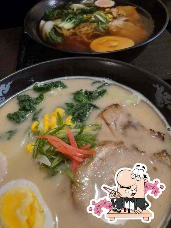 Menu at Tokai Ramen restaurant, Moncton