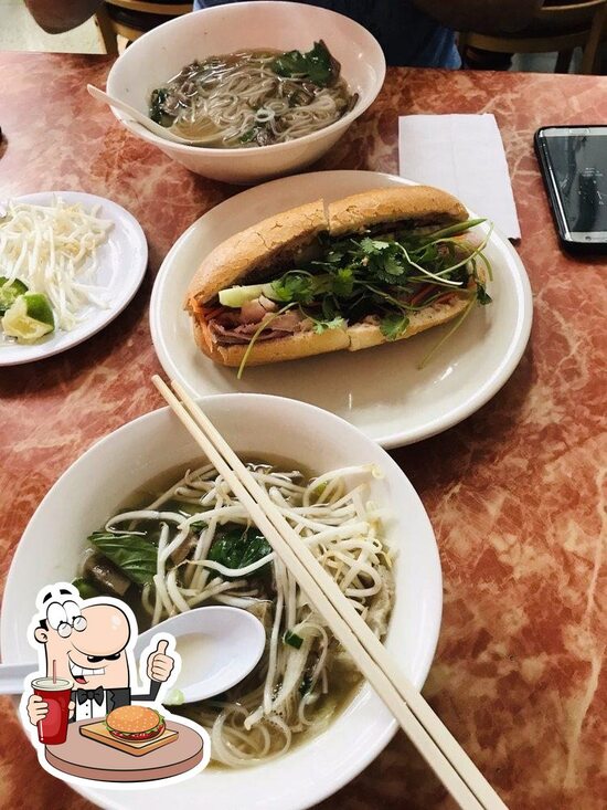 Menu at Old Saigon restaurant, Tukwila