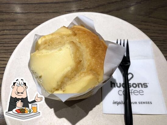 Menu at Hudsons Coffee cafe, South Brisbane, Salmon Building