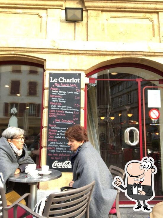 Menu at Bar le Charlot, Neuchâtel