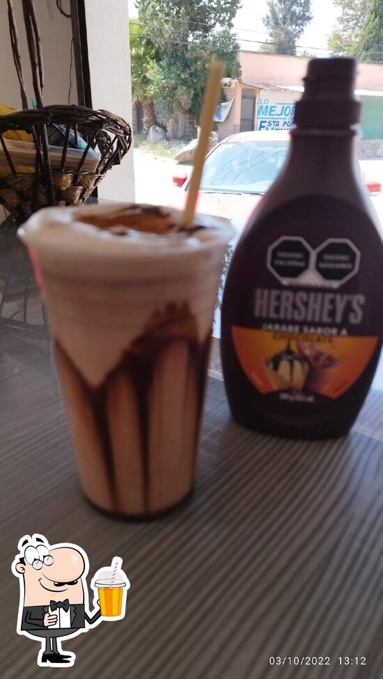 Menu at ZEUS COFFEE cafeteria, Huehuetoca