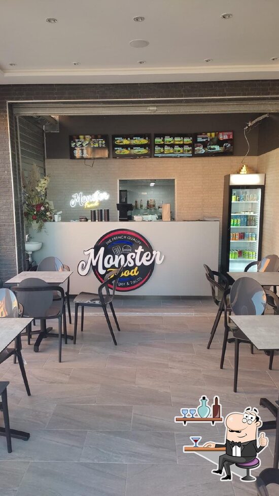 Menu at Monster Food Marrakech restaurant, Marrakesh