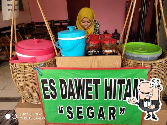 Menu at ES dawet hitam & SOP Durian "segar" kedaton cafe, Pasir Gadung