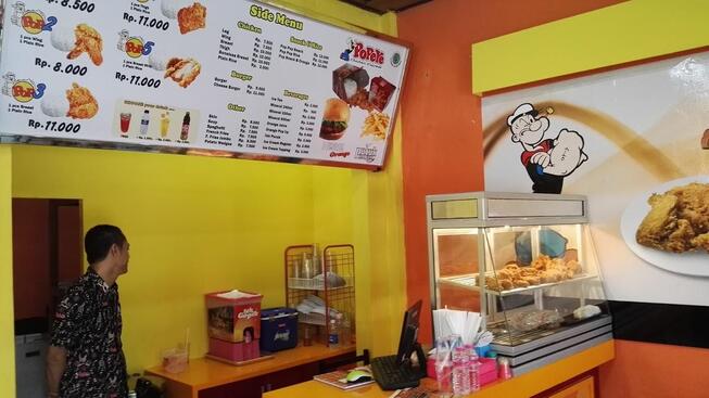 Menu at Popeye Chicken Express Boyolali 2 restaurant, Boyolali, Jl. Raya Boyolali-Semarang No.73