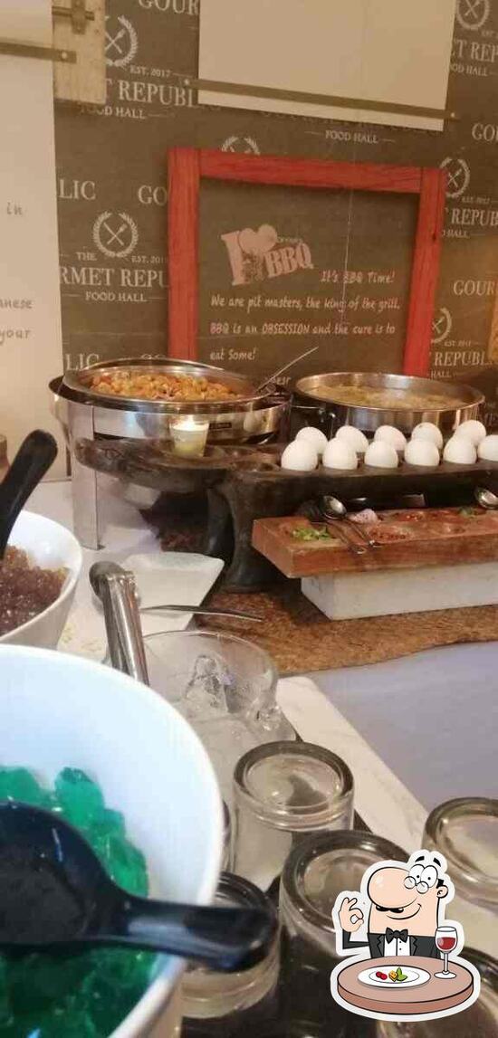 Menu at The Gourmet Republic Food hall, Makati, Salcedo Village