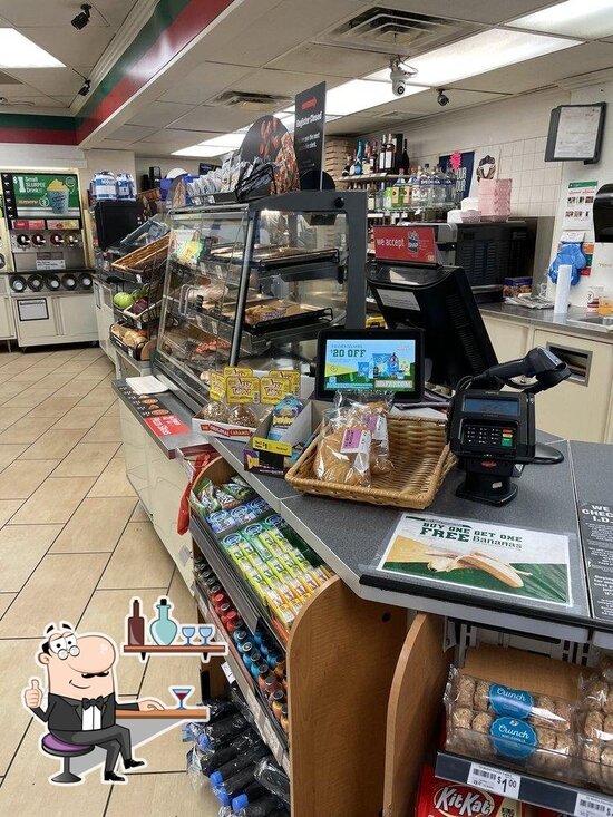 Menu at 7-Eleven cafe, Chicago, N Pine Grove Ave