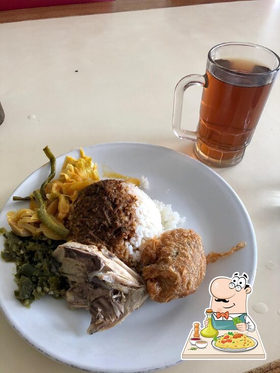 Menu at Restoran Simpang Raya Merak restaurant, Cilegon, Jl. R.E ...