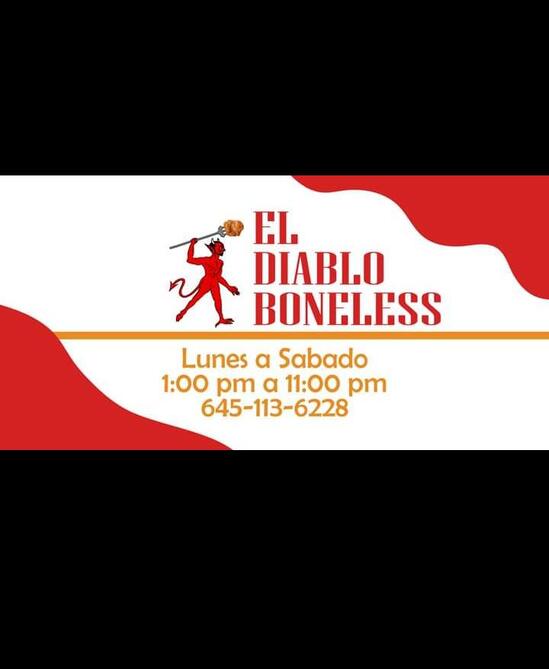 Menu at El Diablo Boneless restaurant, Hermosillo