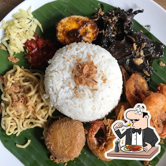 Menu at Amboja Bistro restaurant, Surabaya