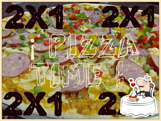 Menu at PIZZA TIME pizzeria, Nuevo Laredo