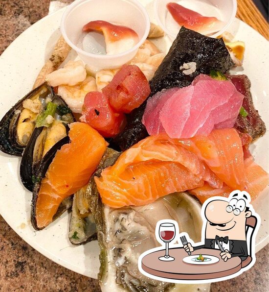 Menu at DJ's International Buffet restaurant, Garden City