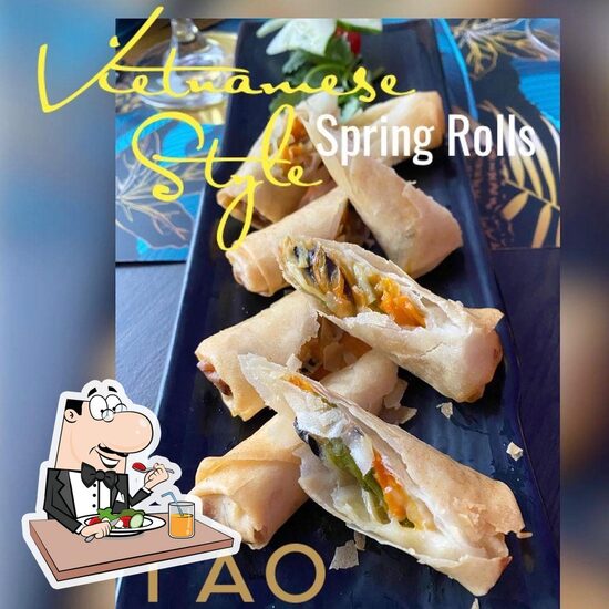 Menu at TAO restaurant, Warrington