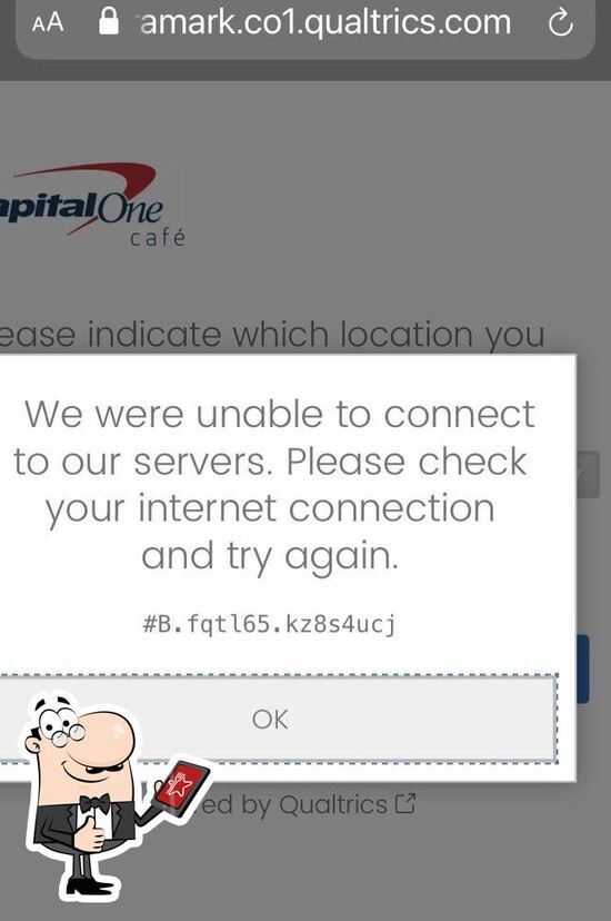 Carta de Capital One Café, Los Angeles, Hollywood Blvd Suite #155 Suite ...