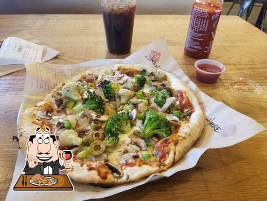 Menu at MOD Pizza pizzeria, Houston, Richmond Ave.