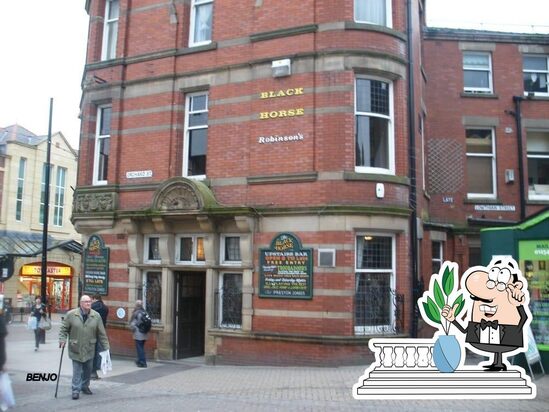 Menu at Black Horse pub & bar, Preston, 166 Friargate