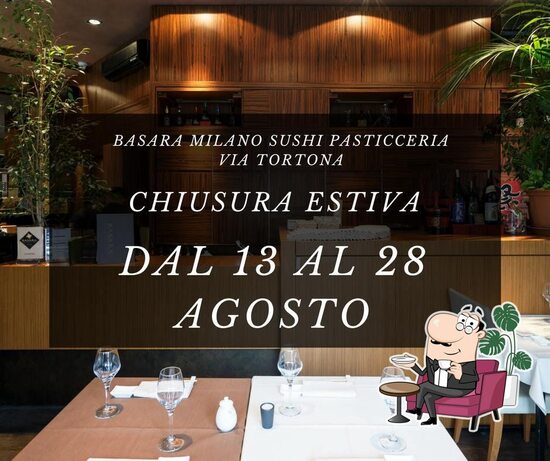 BASARA sushi restaurant, Milan, Porta Genova - Restaurant menu, prices ...