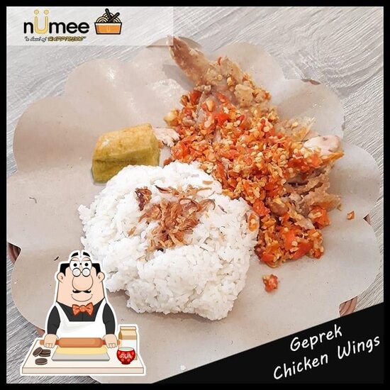 Menu at Numee Noodles fast food, Malang