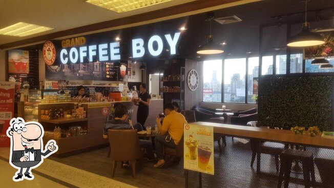Menu at Grand Coffee Boy @ TPI Tower cafe, Bangkok
