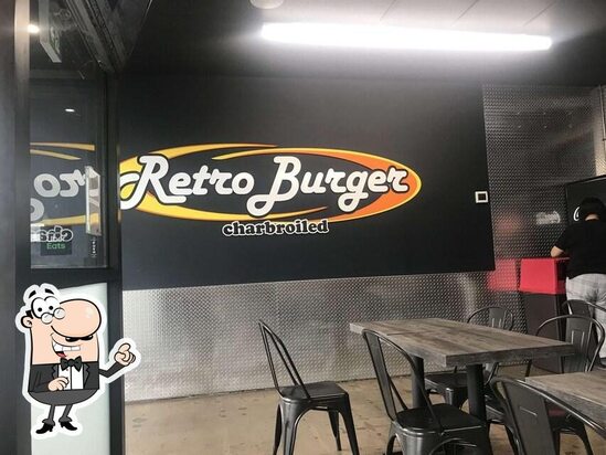 Menu at Retro Burger restaurant, Ajax, 105 Bayly St W #18a