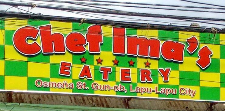 Chef Ima's Eatery restaurant, Lapu-Lapu City