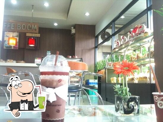 Menu at Coffee boom @Mahachai 2 hospital, Om Noi
