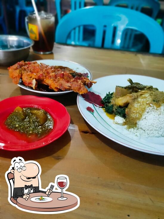 Menu at Padang's Food Restaurant "Ampera Raya", Palampitan Hilir