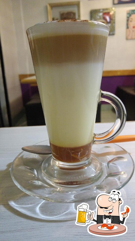 Menu at D' Cami Café, Mexico City