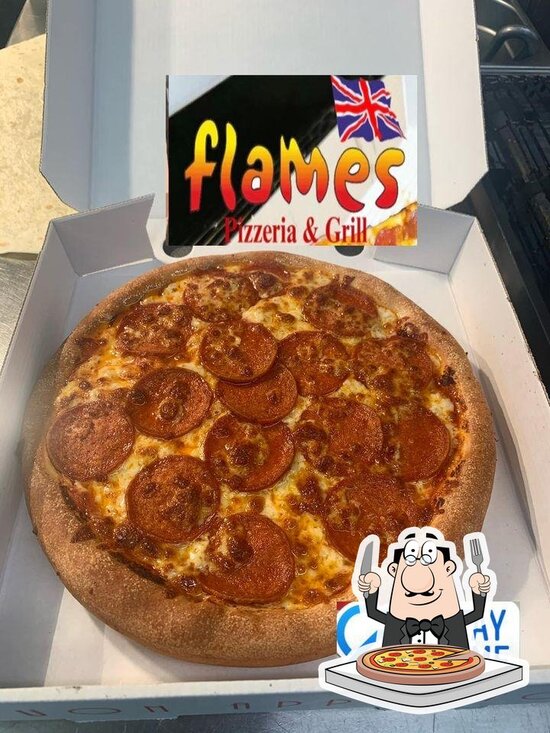 Flames Pizzeria & Grill in Wicken - Restaurant menu and reviews