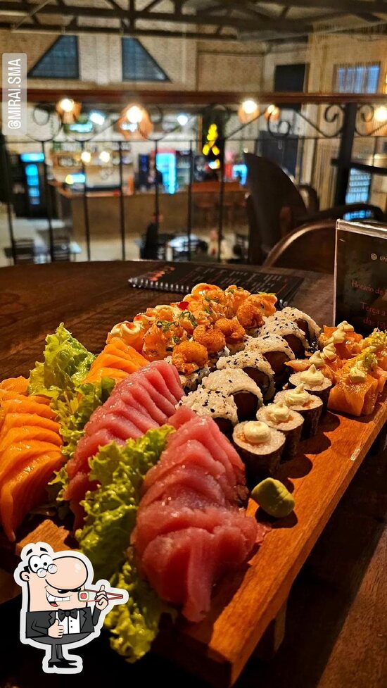 Menu em Mirai Sushi restaurante, Sao Miguel Arcanjo