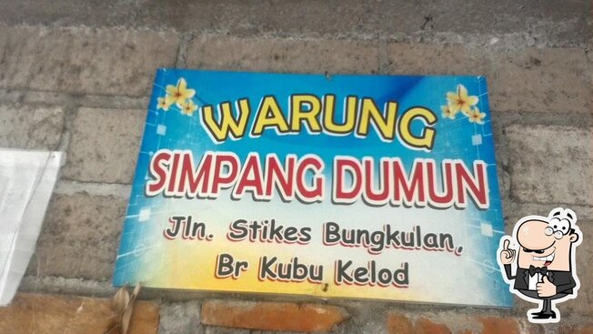 Menu at Warung Simpang Dumun, Buleleng