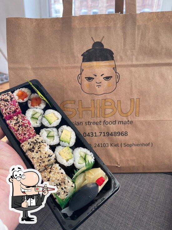 Speisekarte von Shibui, Kiel