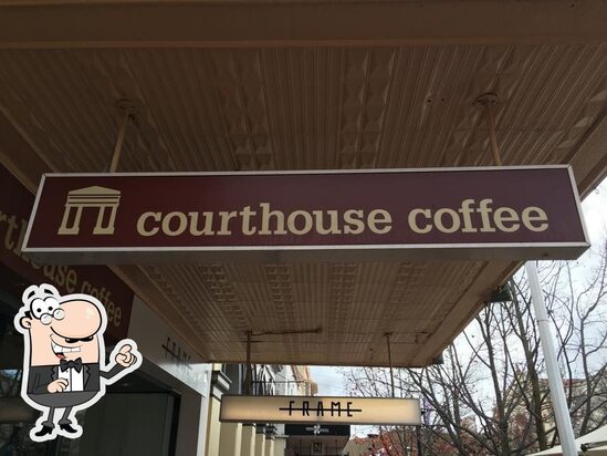 Menu at Courthouse Coffee restaurant, Armidale