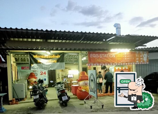 Egg station buffet restaurant, San Sai Luang