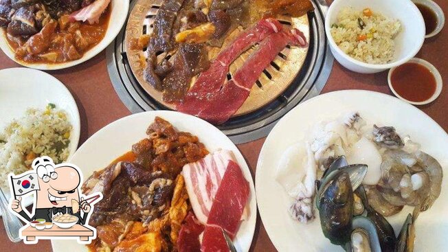 Menu at Ginseng Restaurant (Korean BBQ House), Edmonton
