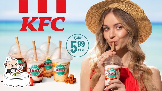 Menu at KFC Brzeg restaurant, Brzeg
