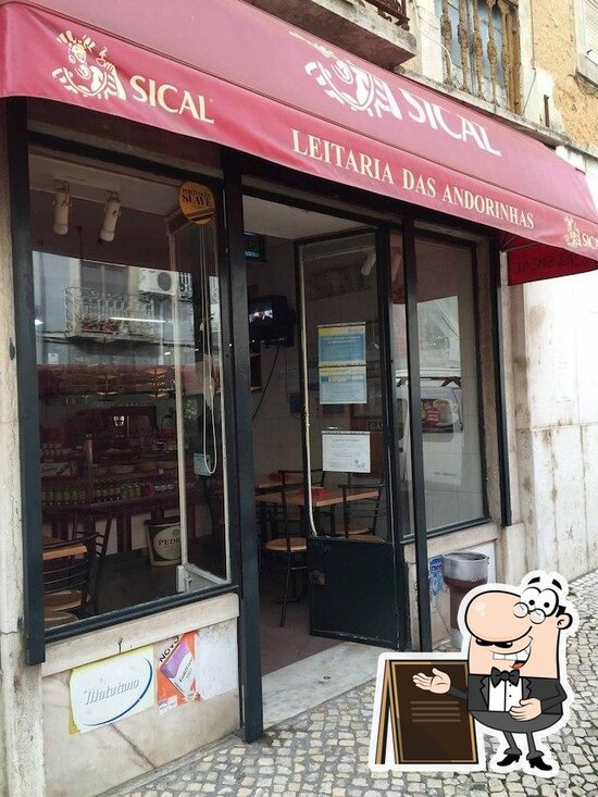 Leitaria das Andorinhas restaurant, Lisbon - Restaurant menu