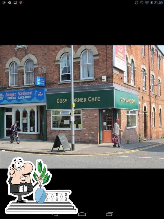 Menu at Cosy Corner Cafe, Grantham