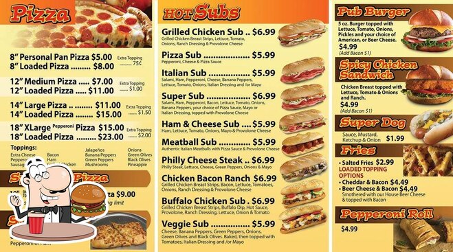 Maka Mia Pizza LLC in Parkersburg - Restaurant menu and reviews