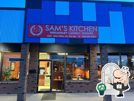 Menu at Sam's Kitchen restaurant, Millet