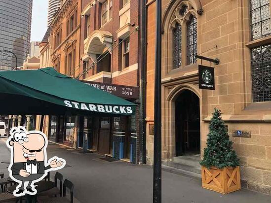 Carta del café Starbucks The Rocks, The Rocks, 135 George St
