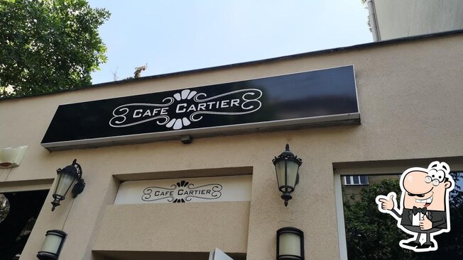 Speisekarte von Cafe Cartier, Wien