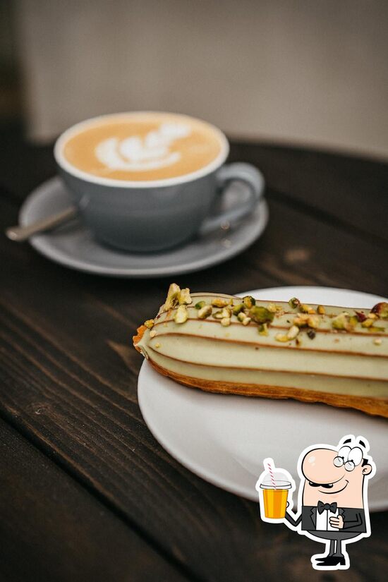 Menu at CAFFEINE cafe, Panevėžys