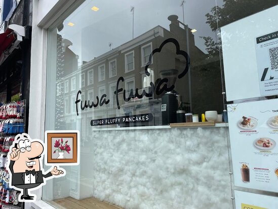 Menu at Fuwa Fuwa cafe, London