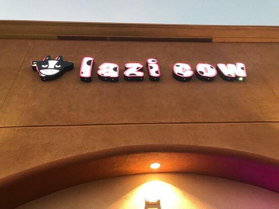 Menu at Lazi Cow desserts, Folsom