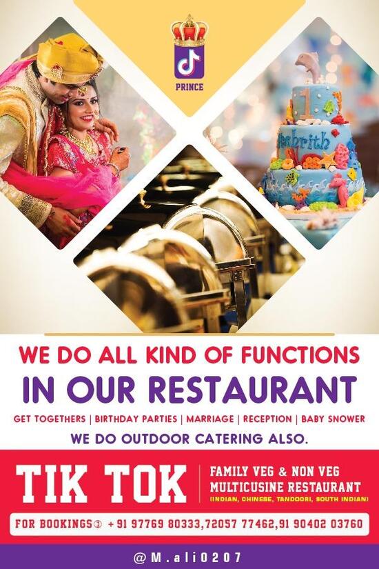 Menu at Aul Tik Tok Restaurant, Aul